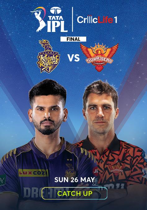 Watch Cricket: IPL Final - Kolkata Knight Riders vs Sunrisers Hyderabad ...