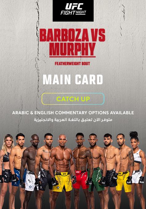 Watch UFC Fight Night Barboza vs Murphy - Main Card - Catch up in ...