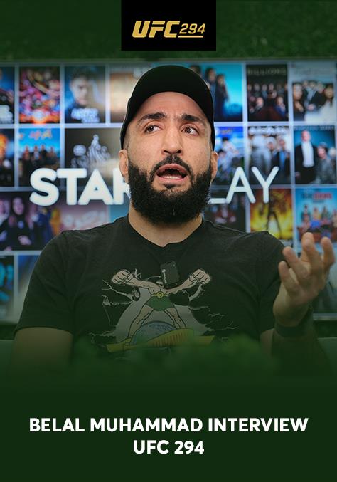Watch Belal Muhammad Interview – UFC 294 in Streaming Online | 1 | STARZ ON